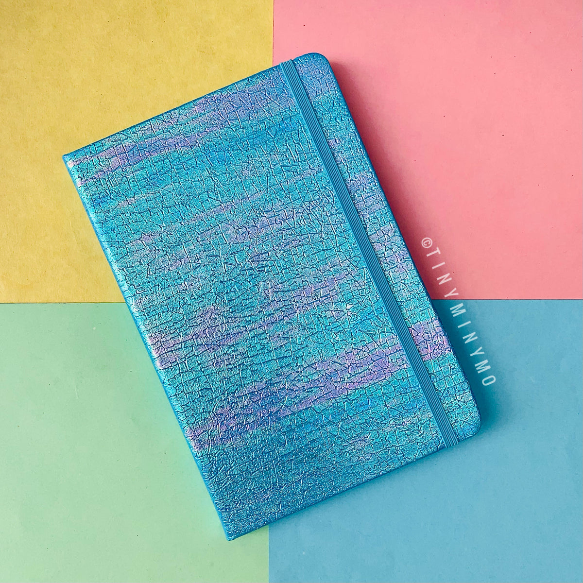 Holographic Diary - Textured A5 Notebook Online In India