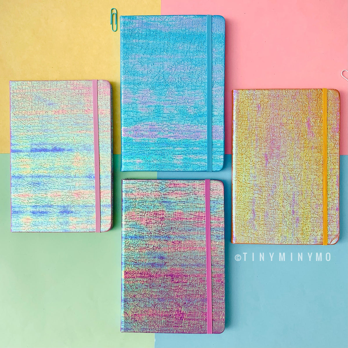 Holographic Diary - Textured A5 Notebook Online In India