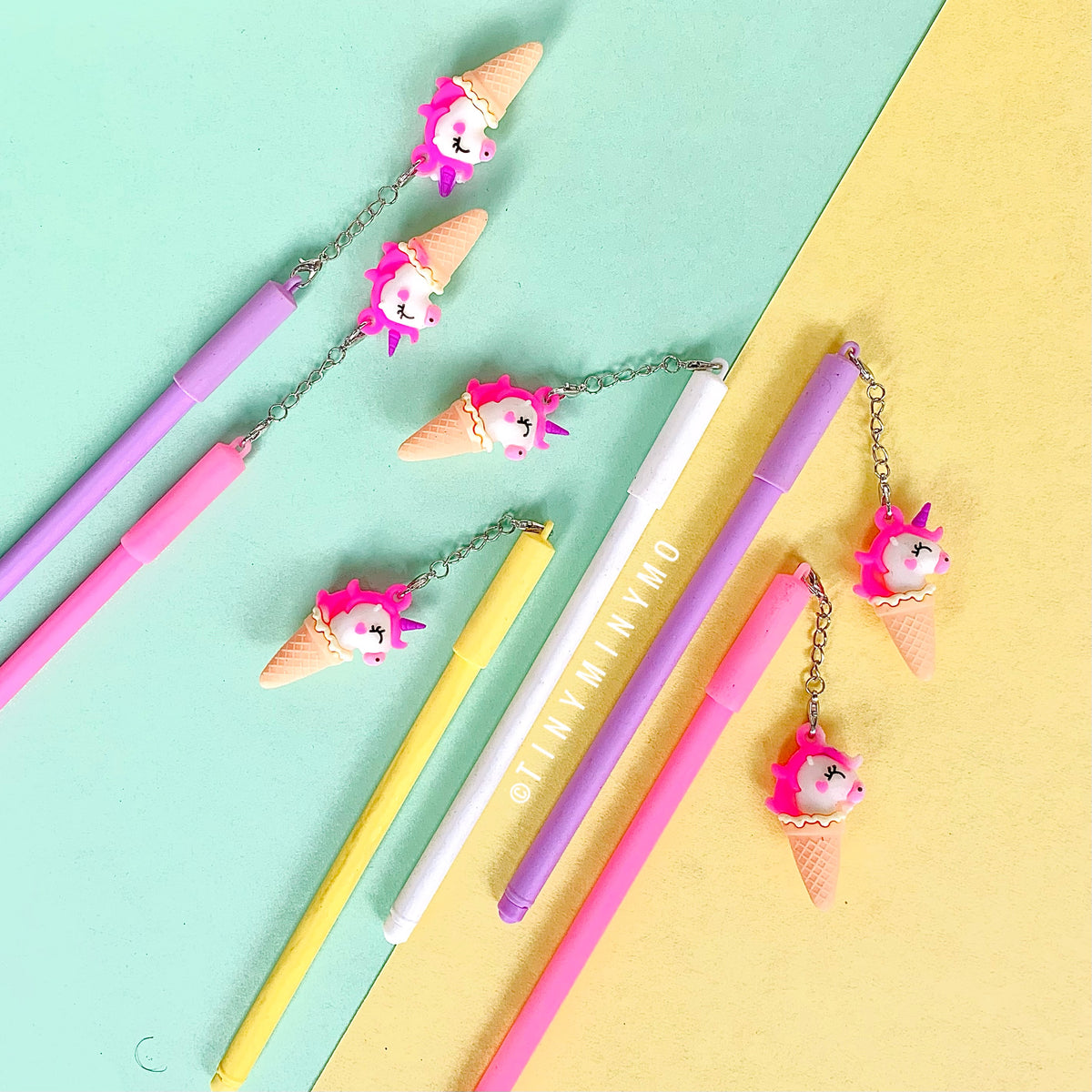 Cute Unicorn Ice cream Gel Pen