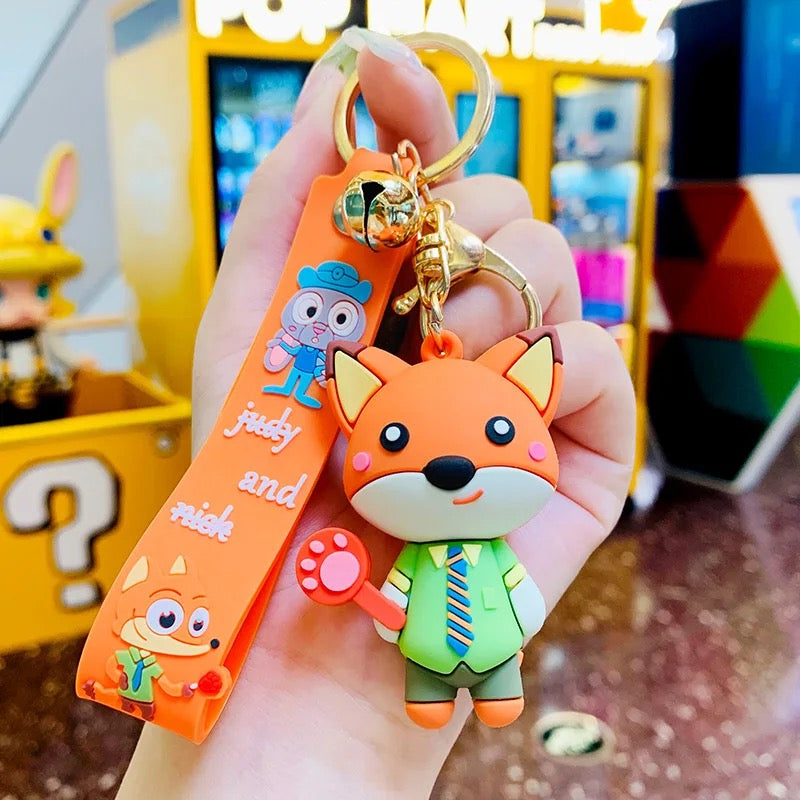 Cute Zootopia 3D Keychain Online